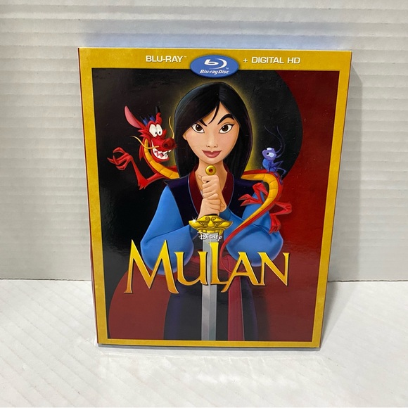 Disney | Media | Mulan Bluray No Digital Hd Disney Movie Club Exclusive Slip Cover | Poshmark
